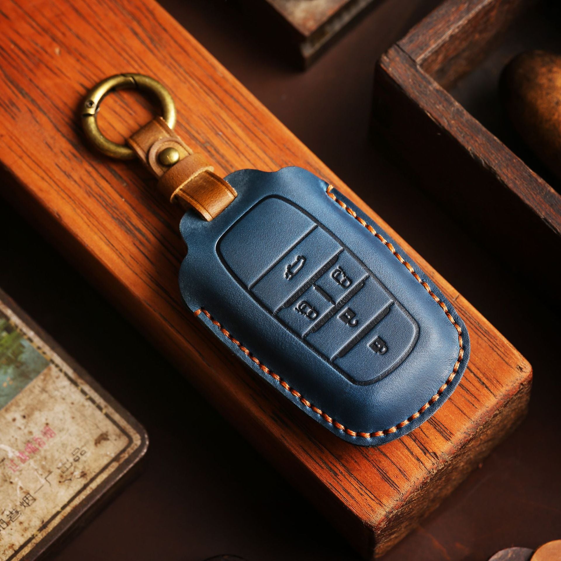 Toyota Leather Car Key Cover – Carsine